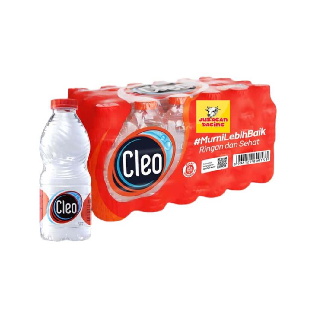 Jual Cleo Air Murni 220ml isi 24pcs | Shopee Indonesia