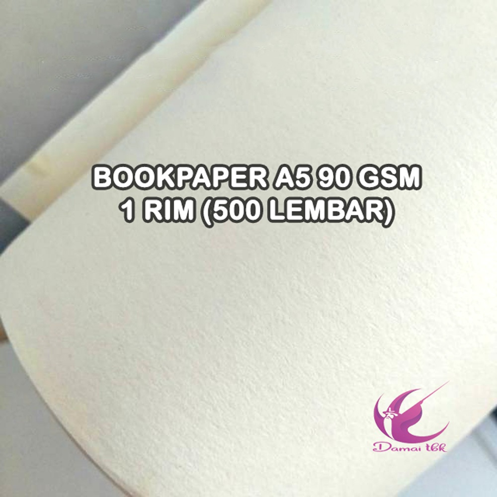 Jual Bookpaper A5 90 Gsm 1 Rim (500Lembar) | Shopee Indonesia