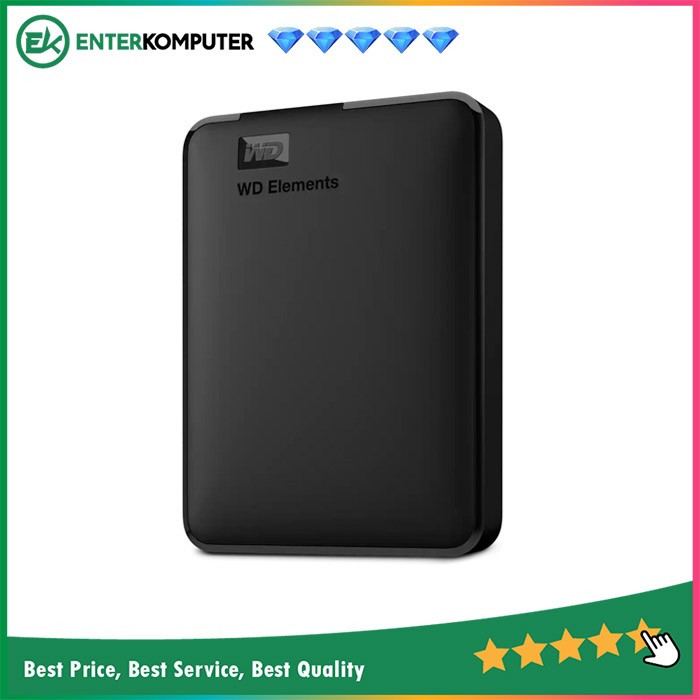 Jual WD Elements Portable 5TB - USB 3.0 / HDD External 5TB | Shopee ...