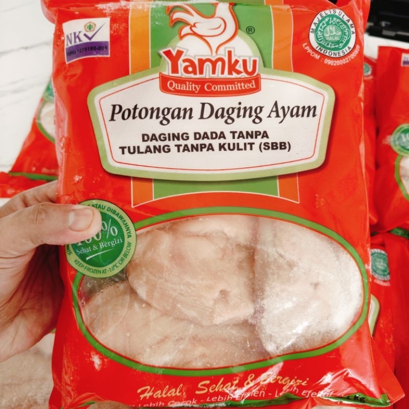 Jual Yamku ayam dada fillet 1kg | Shopee Indonesia