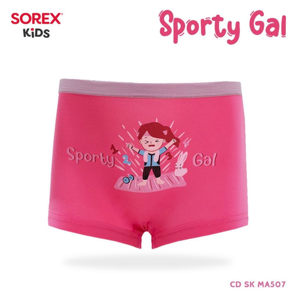 Jual Sorex Kids Celana Dalam Anak Perempuan Boxer Super Soft CD SK MA 507 | Shopee Indonesia