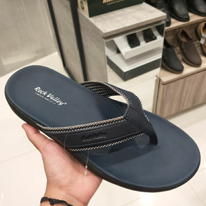 Jual ROCK VALLEY Sandal Jepit Pria Model Simple Original Brand Matahari ...