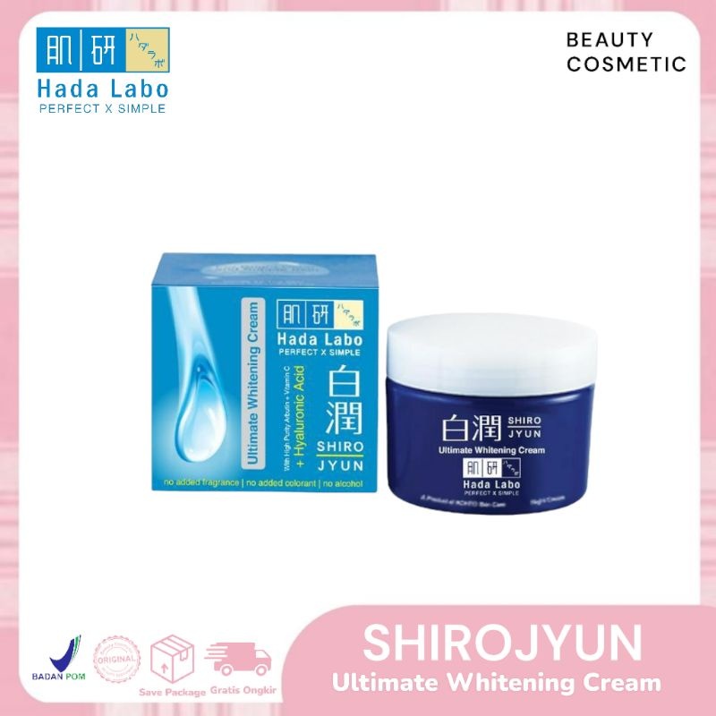 Jual Hada Labo Shirojyun Ultimate Whitening Cream 40gr | Shopee Indonesia
