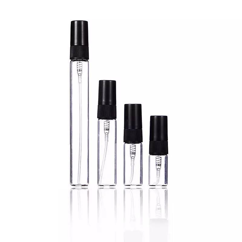 Jual Botol parfum spray mini kaca travel size refill decant vial ulir ...