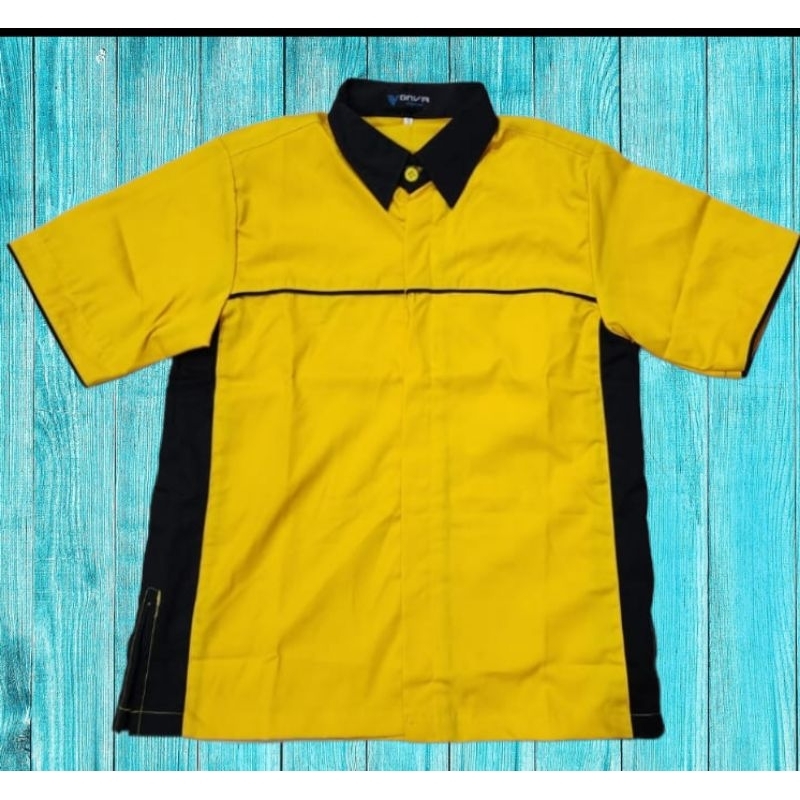 Jual DVR Baju seragam kerja lapangan, Kemeja seragam kerja, Kemeja ...