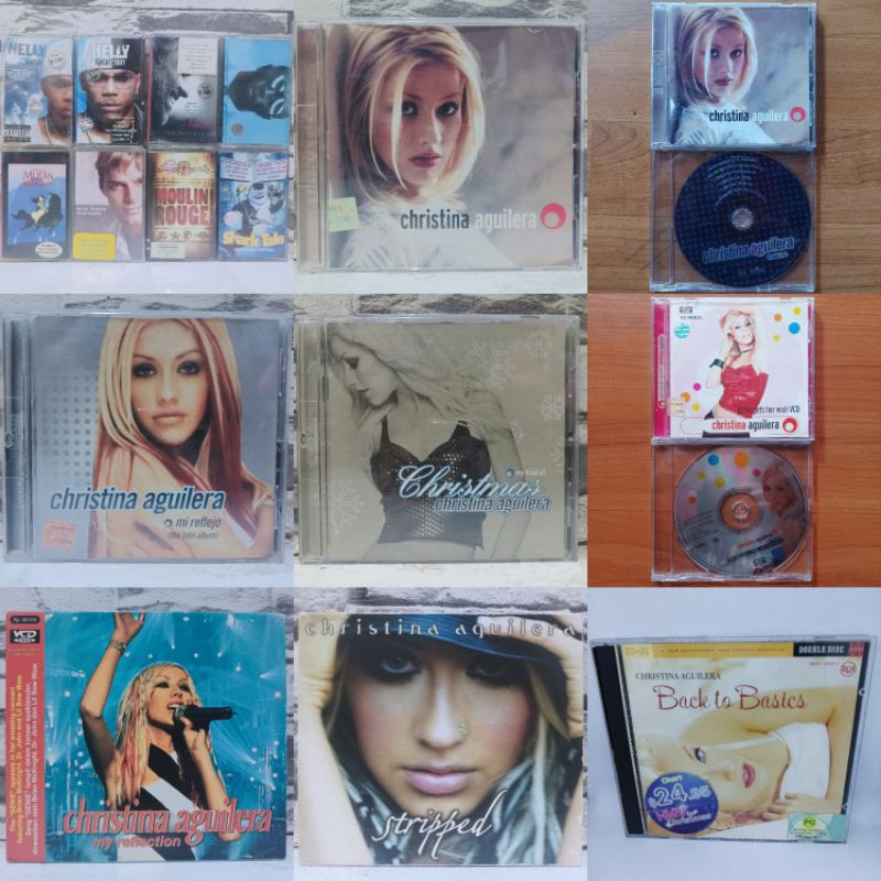 Jual Kaset Pita CD Christina Aguilera Mi Reflejo My Kind Of Christmas Genie Gets Her Wish VCD My ...