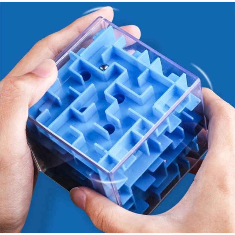 Jual Labirin Maze Cube Labirint Kubus Mainan Kotak Labirin Besar ...