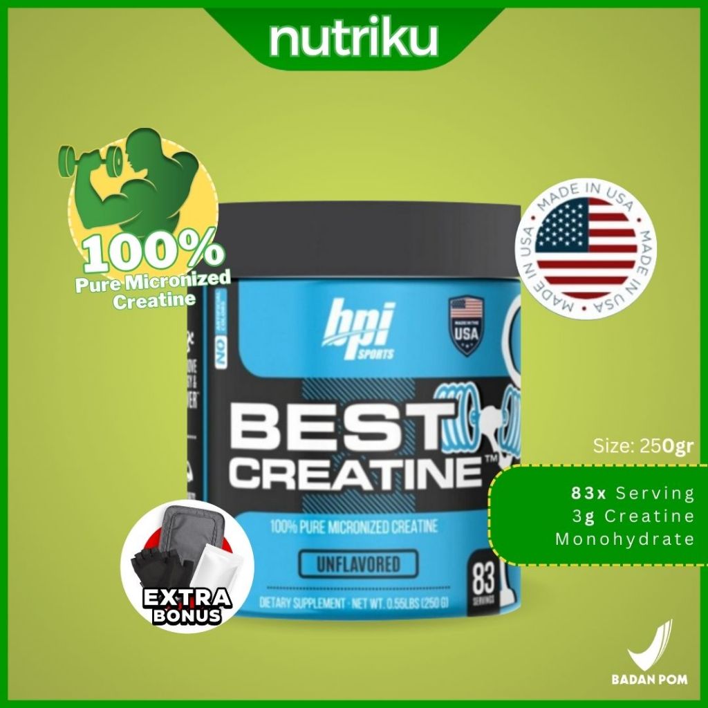 Jual BPI Sports Best Creatine Monohydrate 250 Gram | Shopee Indonesia