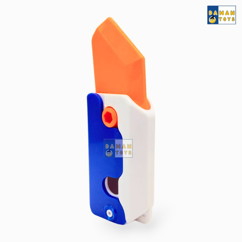 Jual Mainan Pisau Mini Gravity Carrot Knife Fidget Toy Wartel Lobak ...