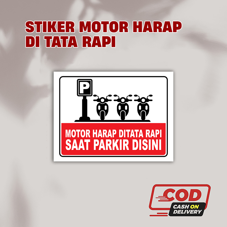 Jual STIKER MOTOR HARAP DI TATA RAPI | Shopee Indonesia