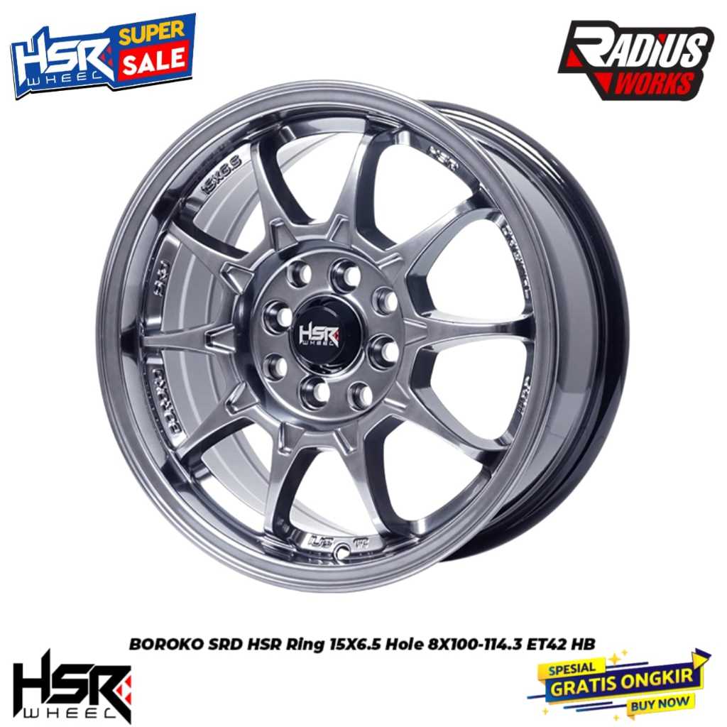 Jual Velg Mobil Racing Agya Ayla Calya Sigra Ring 15 hsr BOROKO SRD - honda brio karimun dll ...