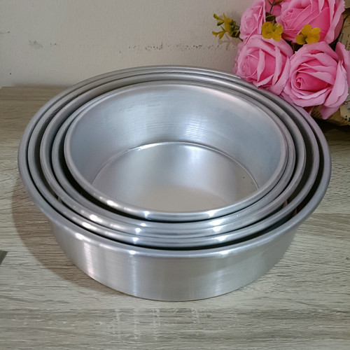 Jual LOYANG KUE BOLU LOYANG BULAT / LOYANG KUE SEMUA UKURAN T.7 CM ...