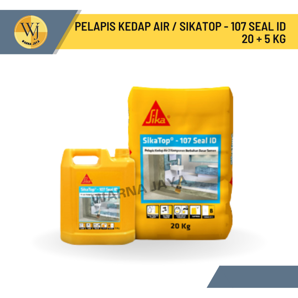 Jual Sika Top Seal 107 AB 25 KG / Pelapis Kedap Air / Anti Bocor ...