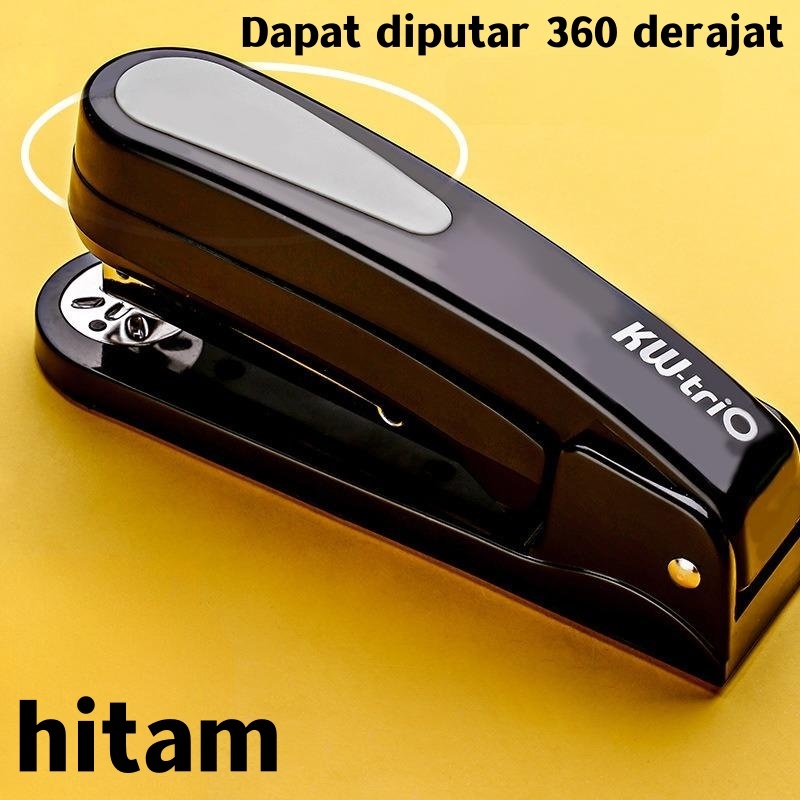 Jual Triple Stapler stepler rotatable/ Staples kantor/ Staples meja ...