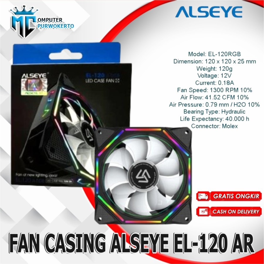 Jual Fan Casing 12Cm RGB EL-120 / Fan Case 12cm Alseye Pentagon ...
