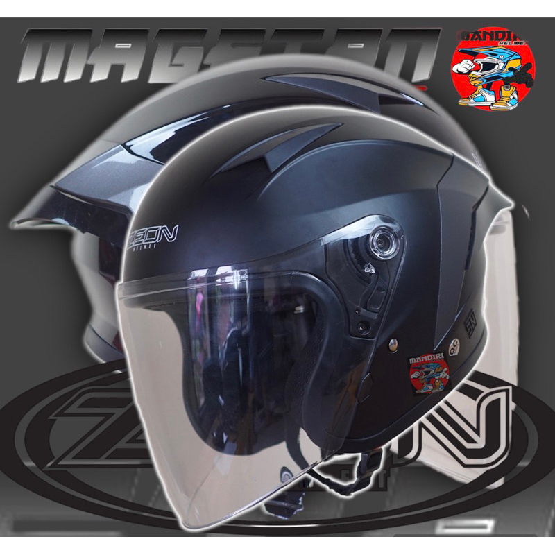 Jual HELM RR15 ZEON HALF FACE DEWASA MOTIF PAKET GANTENG SPOILER ...