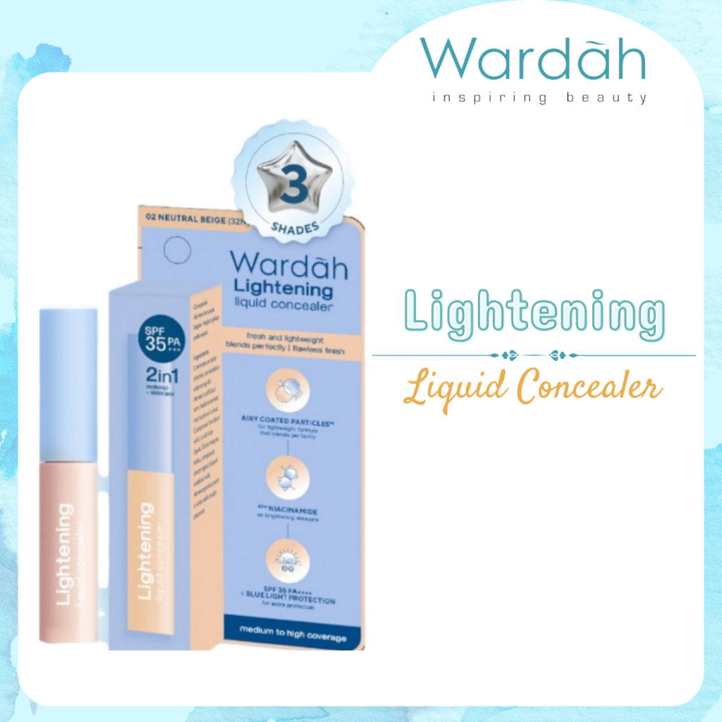 Jual Wardah Lightening Liquid Concealer 6g | Shopee Indonesia