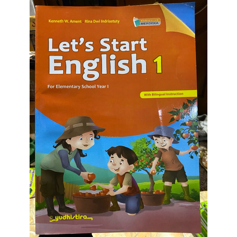 Jual ORIGINAL YUDHISTIRA LETS START ENGLISH UNTUK SD KELAS 1 2 3 4 5 6 KURIKULUM MERDEKA ...