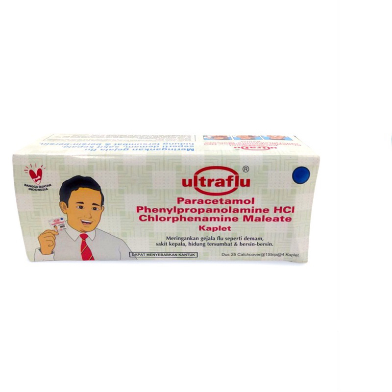 Jual UltraFlu 1 Box Isi 25 Strip | Shopee Indonesia