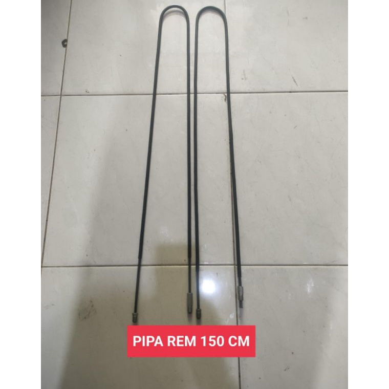 Jual Best pipa selang rem besi nepel 1 panjang 15 cm r Kemasan Baru ...