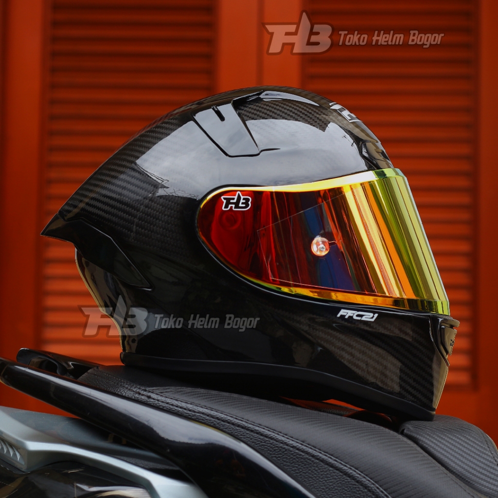 Jual RSV HELM FFC21 CARBONE COMPOSITE | HELM FULLFACE BAHAN CARBONE ...