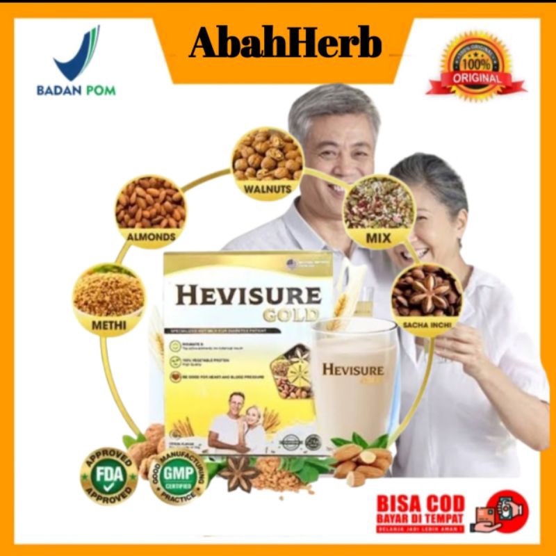Jual HEVISURE GOLD MILK SUSU, OBAT DIABETES DAN KENCING MANIS PRANKEAS ...