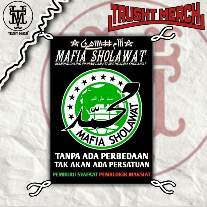 Jual Bendera Mafia Sholawat Ready Stok Ukr 90x60cm | Shopee Indonesia