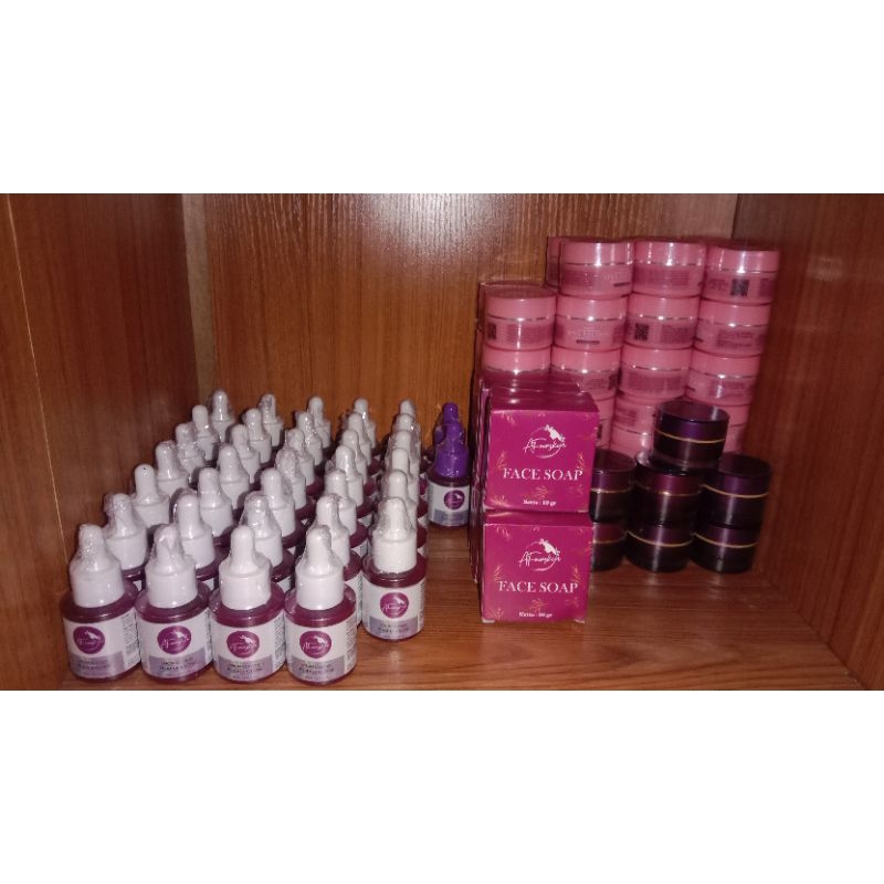 Jual Paket Glowing 1(Sabun Premium&Diamond Night Cream) | Shopee Indonesia