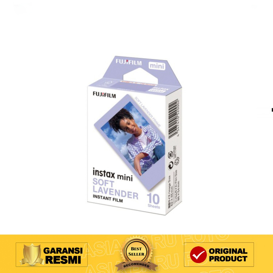 Jual Paper Instax MIni Soft Lavender Fujifilm | Shopee Indonesia