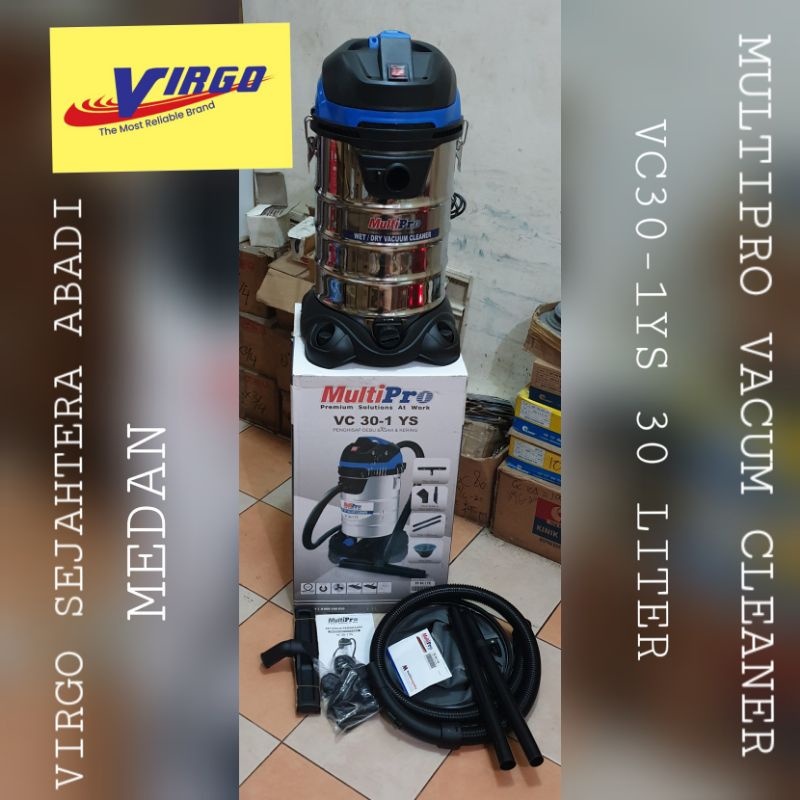 Jual MULTIPRO VC30-1YS VACUM VACUUM VACCUM CLEANER ALAT MESIN PENYEDOT DEBU 30 LITER 30L 30 L ...
