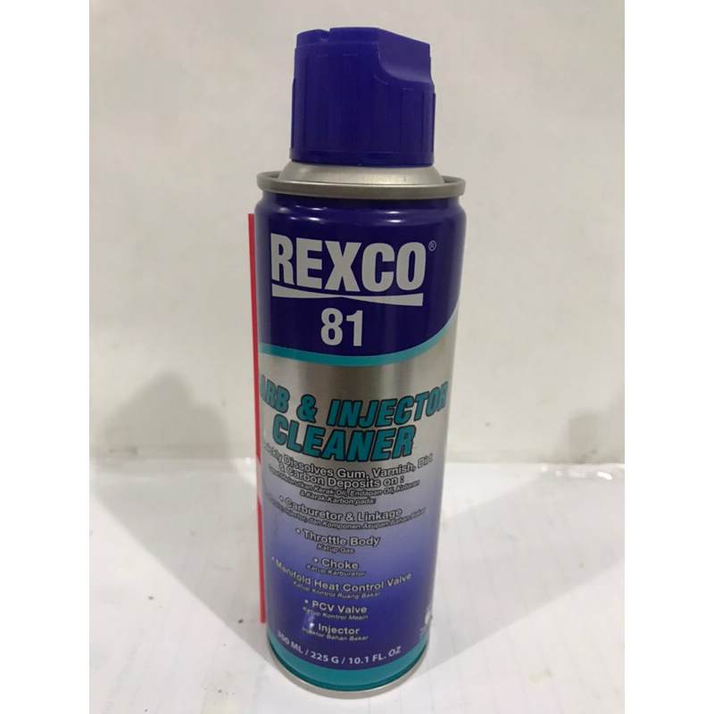 Jual REXCO 81 (300ml) CARB & INJECTOR CLEANER | Shopee Indonesia