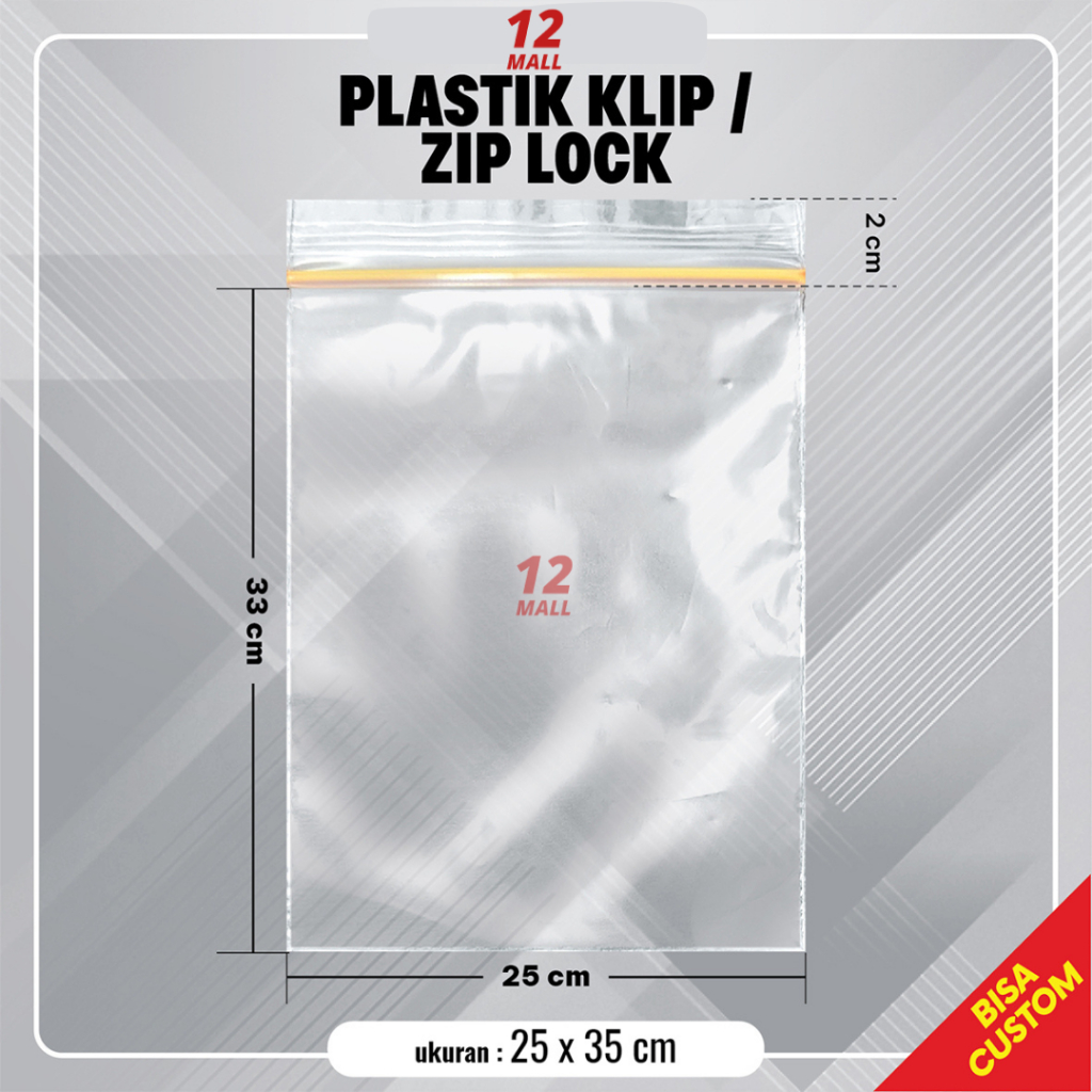 Jual Plastik Klip Ziplock Bening isi 100PC Uk Sedang /Packing Makanan ...