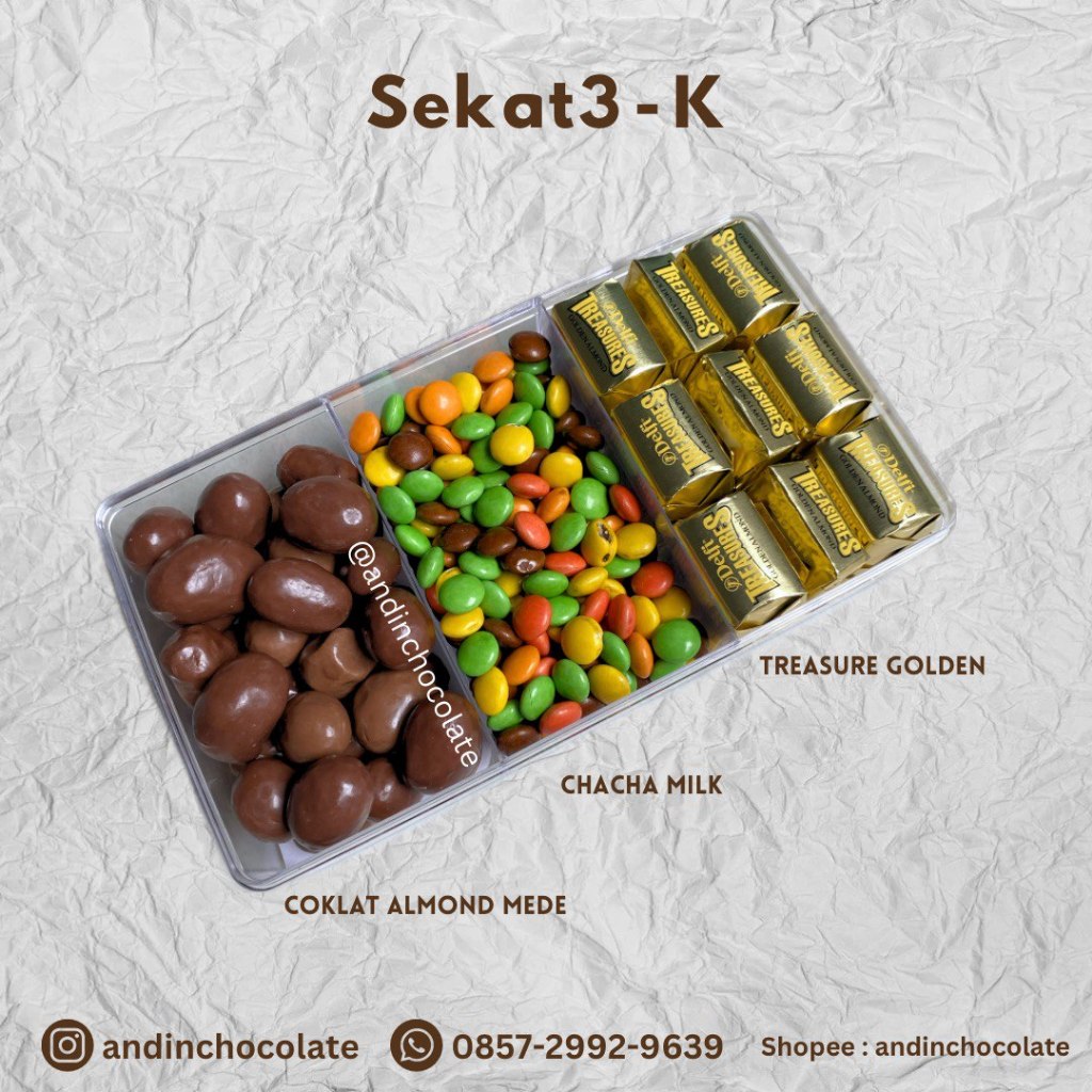 Jual Coklat Toplaes Hampers Sekat 3 + PACKING | Shopee Indonesia