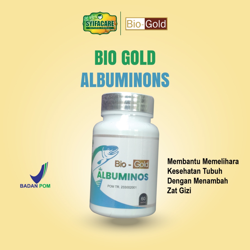 Jual Albuminos Asli Kapsul Ekstrak Ikan Gabus Albumin Kutuk Isi 60 Original BPOM | Shopee Indonesia