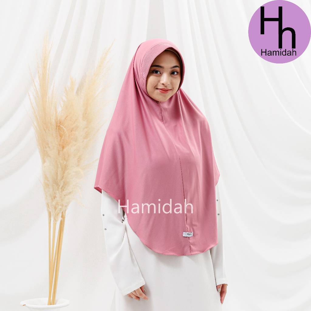 Jual Hamidah - Hijab Adeeva Bergo size XL Hamidah/Bergo Hamidah Pad Panjang | Shopee Indonesia