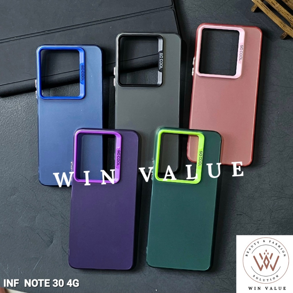 Jual Infinix Note 30 4G Case HYBRID IMD Color Plate Hologram SO COOL ...