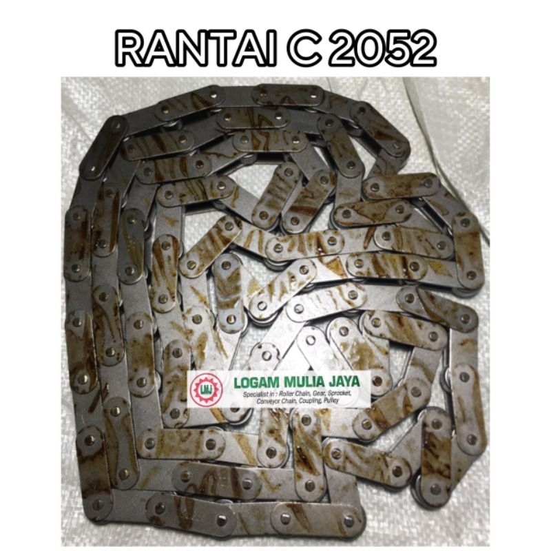 Jual DOUBLE PITCH RANTAI ROLLER CHAIN C 2052 C2052 LARGE ROLLER ...
