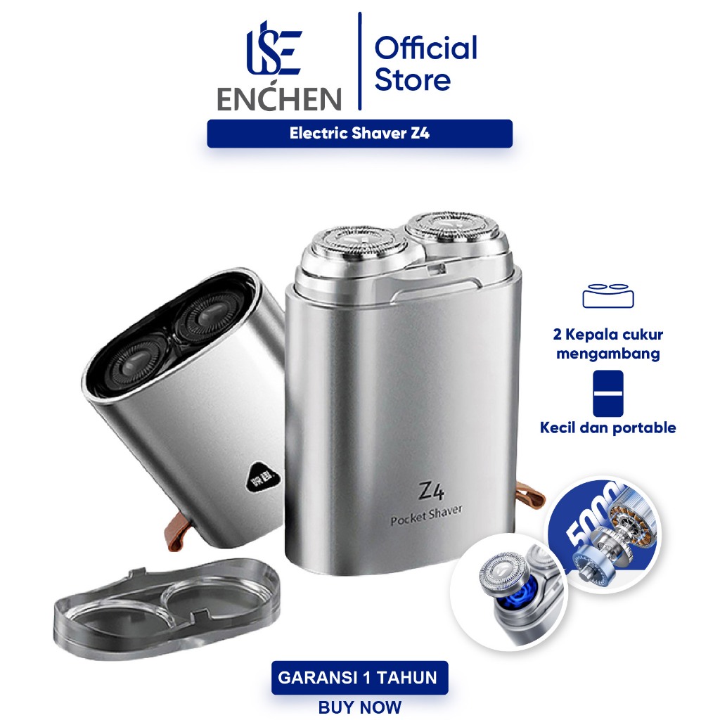 Jual ENCHEN Z4 Pop-up Waterproof Shaver Mini Travel Alat Cukur Elektrik Pencukur Jenggot ...