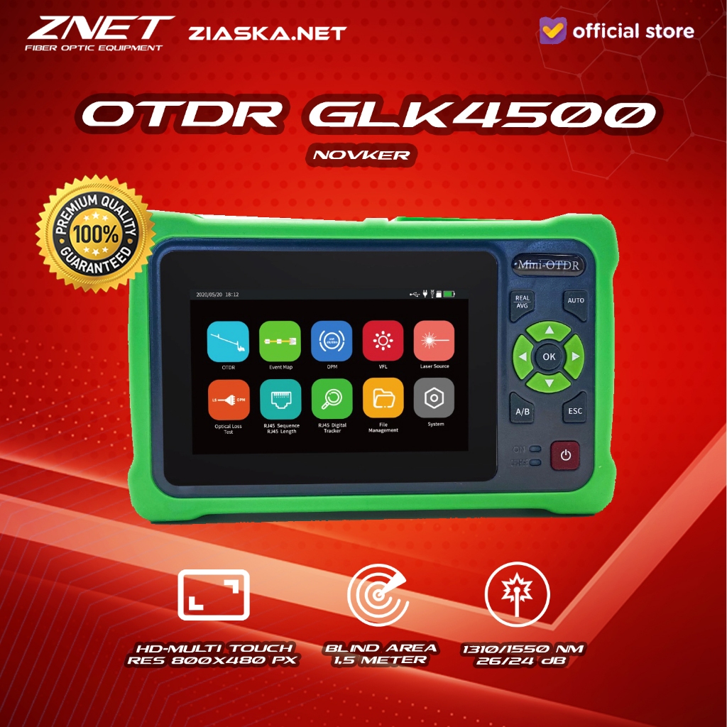 Jual OTDR MINI NK4000 SMART OTDR 1310/1550nm SCUPC 60KM OPTICAL FIBER ...