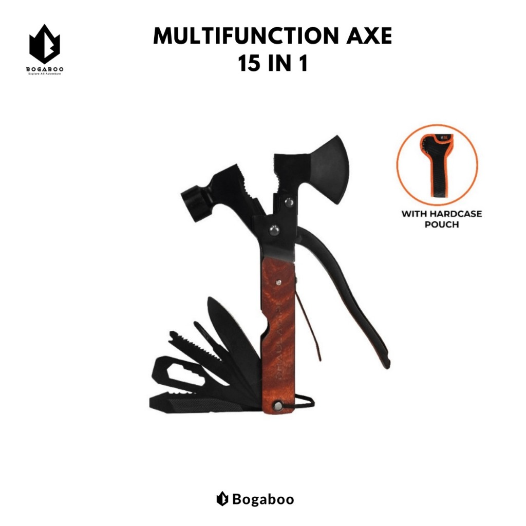 Jual Dhaulagiri Multifunction Axe 15 in 1 - Kapak Multifungsi - Alat ...