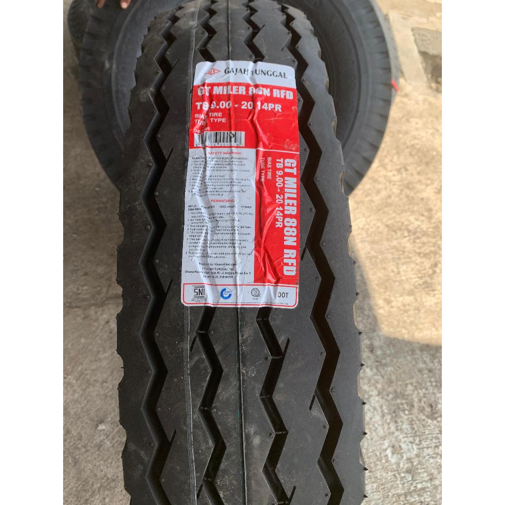 Jual Ban Truck Tronton Gajah Tunggal 900-20 16PR GT Miller RFD | Shopee ...