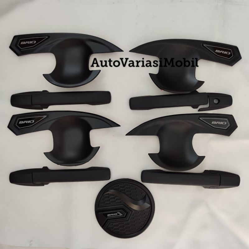 Jual Paket Outer Handle Tank Cover All New Brio 2023 2024 Hitam Doff | Shopee Indonesia
