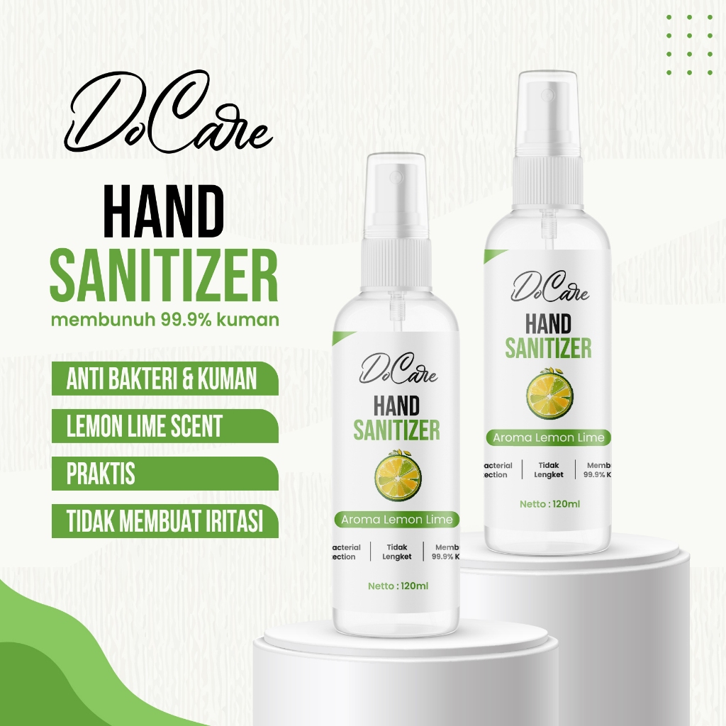 Jual DoCare HAND SANITIZER Antis Spray Sanitize Antiseptic | Shopee ...