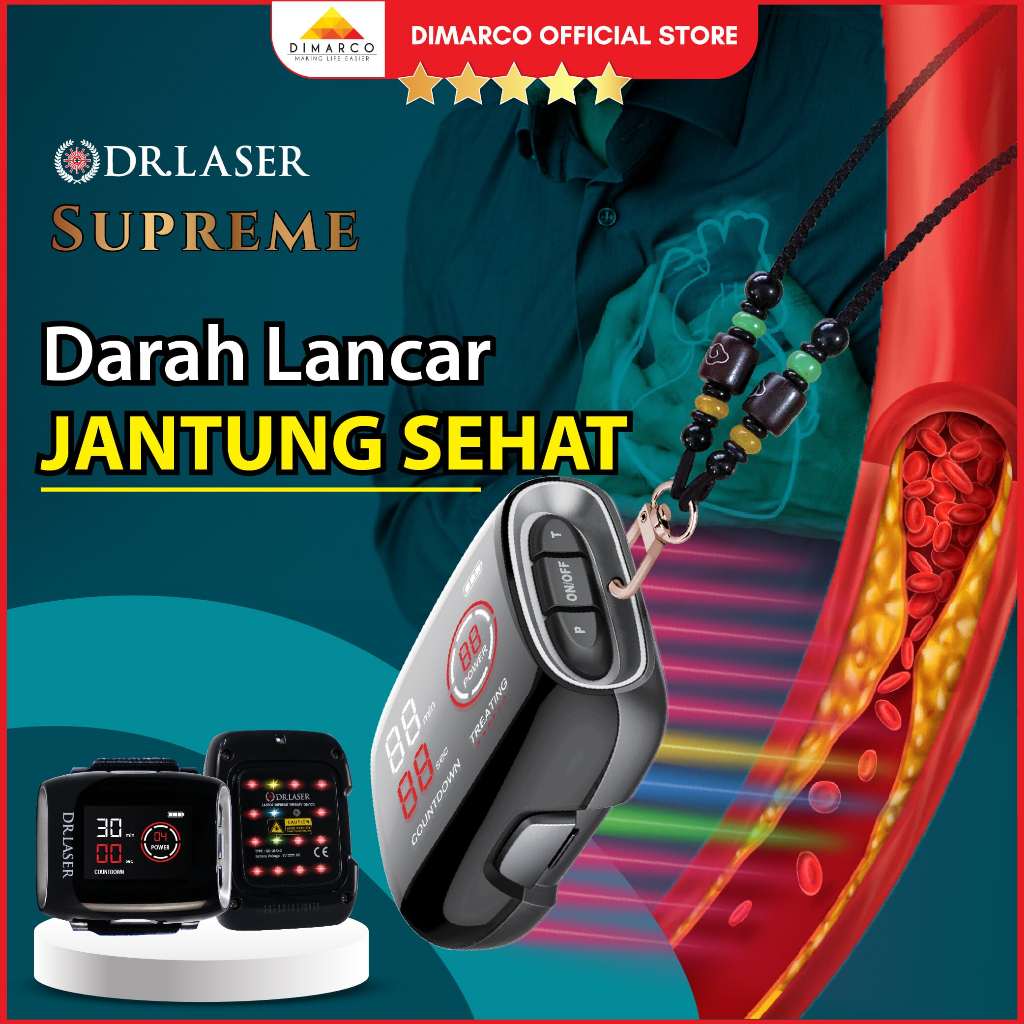Jual DR LASER SUPREME 16 TITIK Alat Terapi Kesehatan Kolesterol ...