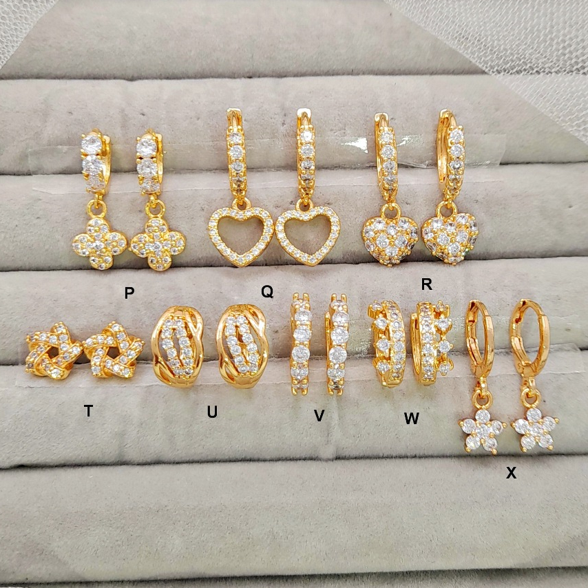 Jual Anting Xuping Wanita Permata Cantik - BE176 | Shopee Indonesia