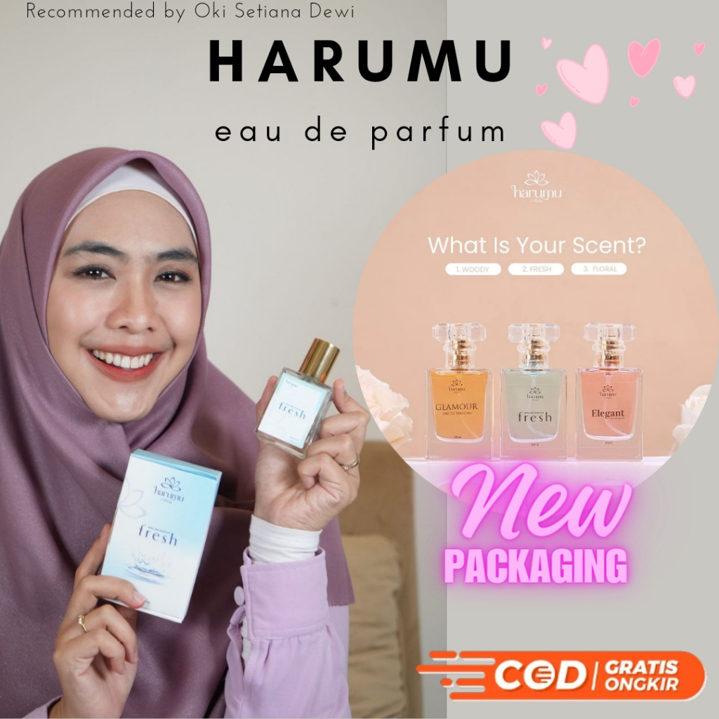 Jual Harumu Parfum EDP HALAL Parfum Pria & Wanita Parfum Tahan Lama ...