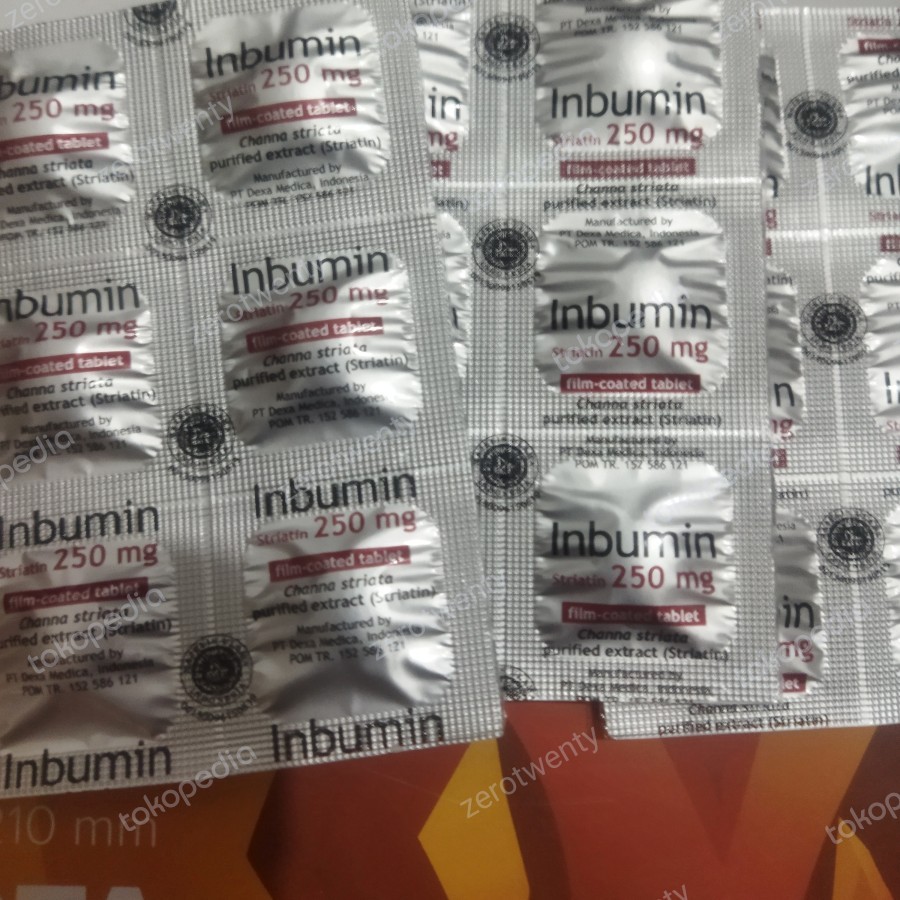 Jual inbumin 250 strip 6 tablet | Shopee Indonesia