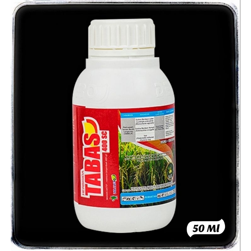 Jual Herbisida TABAS 400 SC 50 ML - Obat Rumput Pembasmi Gulma Pada ...