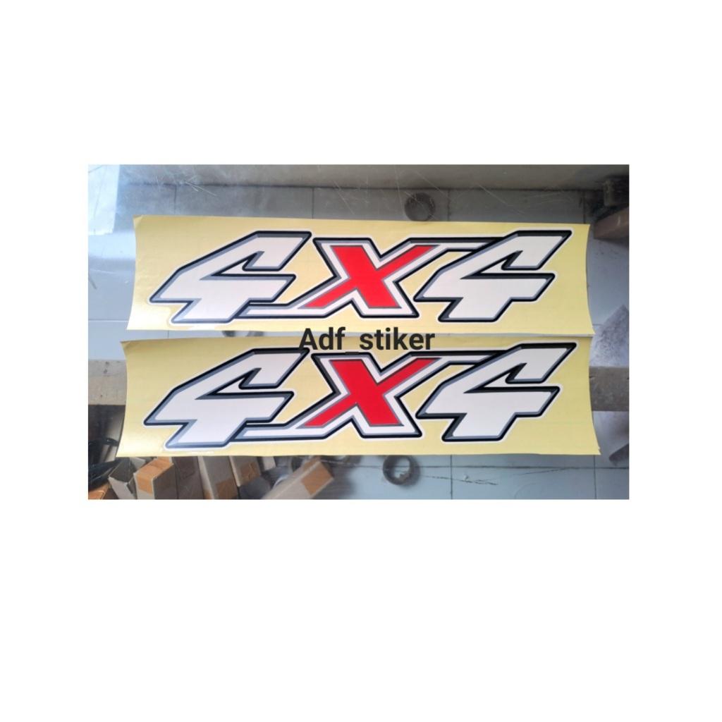 Jual Stiker hilux 4x4 / stiker toyota hilux 4x4 / stiker 4x4 Hilux ...