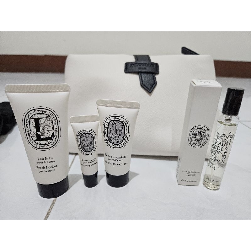 Jual DIPTYQUE EAU DES SENS TRAVEL SET (BIZ CLASS AMENITIES QATAR ...